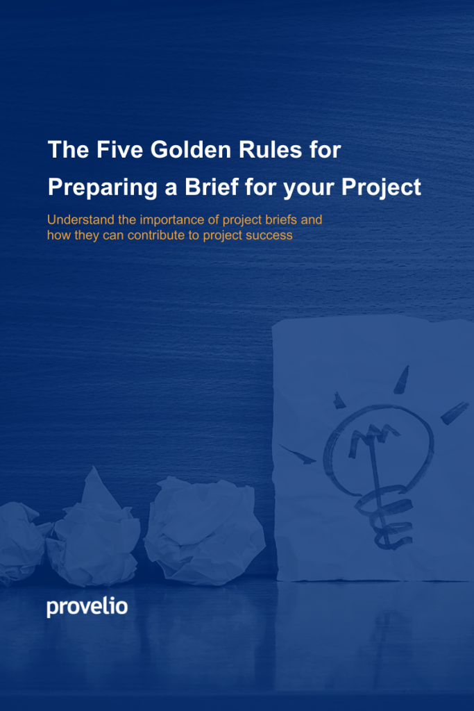 Project Brief - The 5 Golden Rules - Provelio